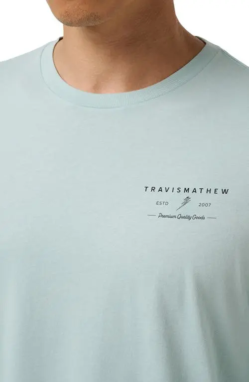 Travis Mathew Tidal Treasure Long Sleeve Cotton Graphic T-shirt