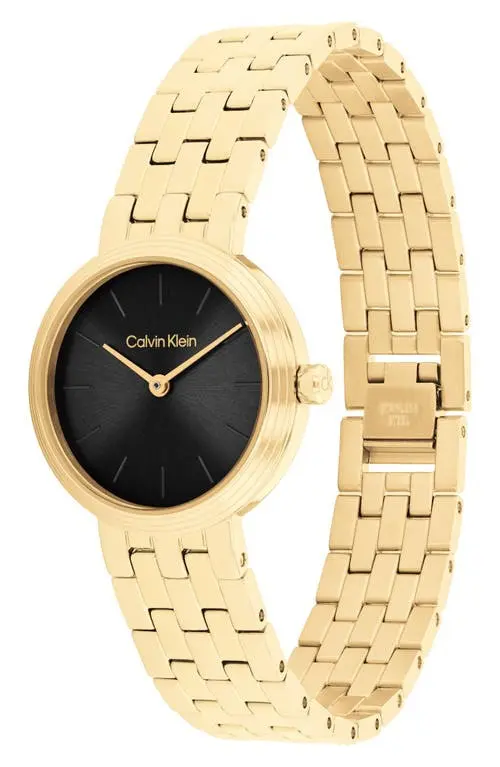 Calvin Klein Forme Bracelet Watch - Black
