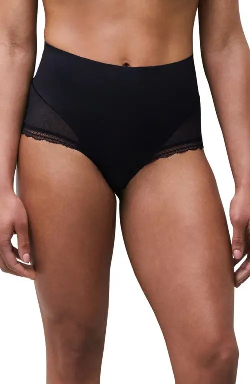 Chantelle Belle Smoothing Hi Hipster Briefs - Black