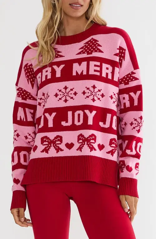 Beach Riot Callie Sweater - Sugared Peppermint