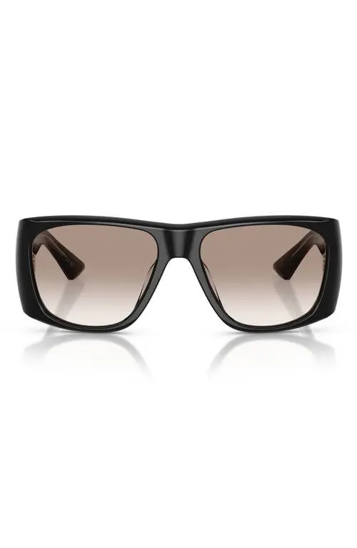 Oliver Spencer X Khaite 58mm Gradient Square Sunglasses - Black