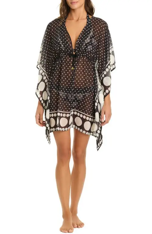 BLEU BY ROD BEATTIE Caftan Cover-up - Black