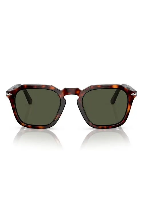 Persol Po3292s 52mm Square Sunglasses - Havana/green