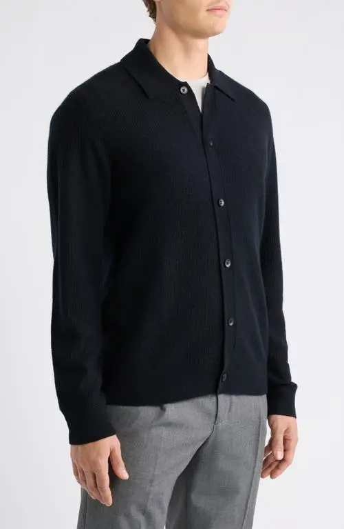 Nordstrom Lux Cashmere Cardigan Sweater - Black