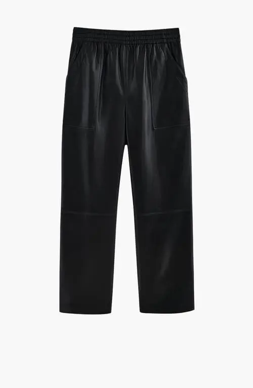 ANINE BING Billy Recycled Leather Pant