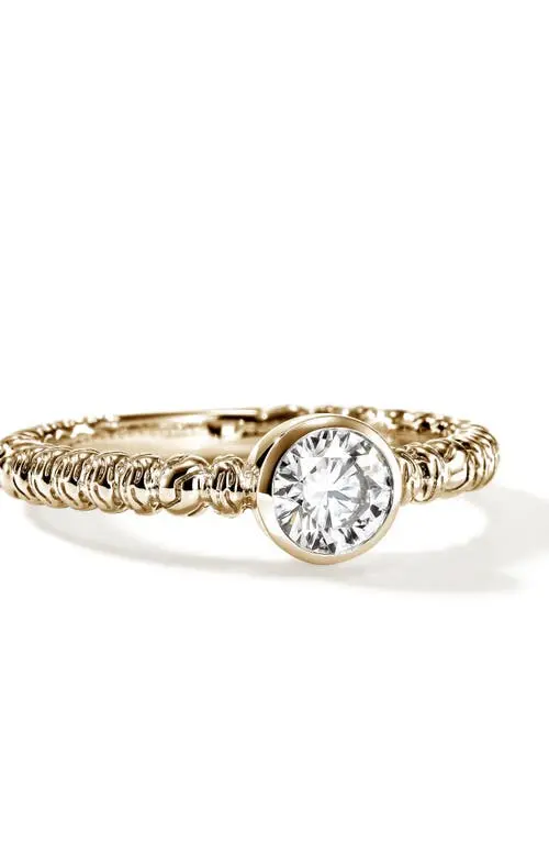 John Hardy Jh Lovestruck 14k Lab Grown Diamond Ring