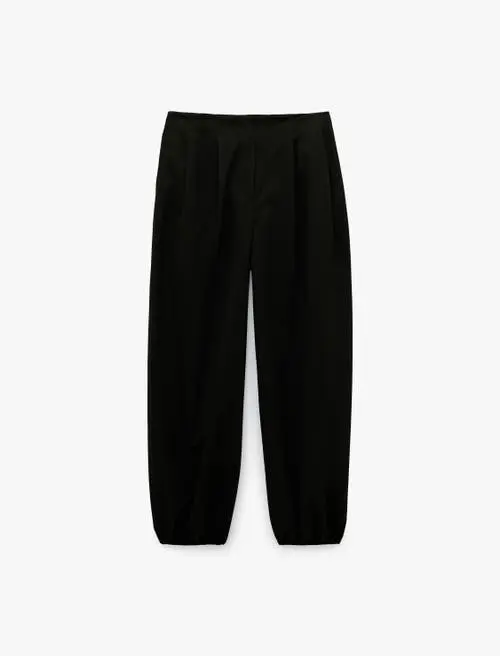 Koton High Rise Tailored Harem Pants