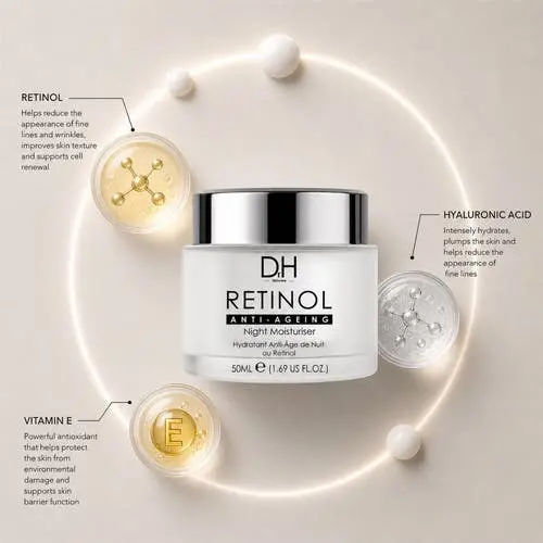 DR H Retinol Anti-ageing Night Moisturiser