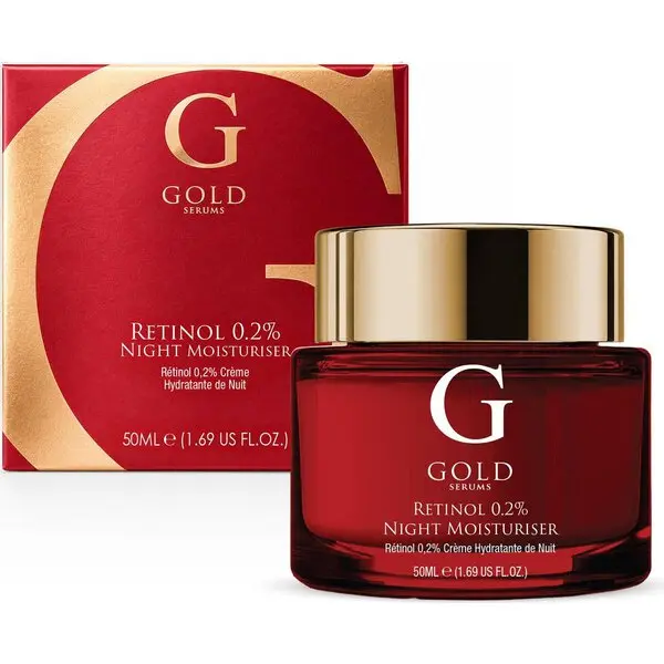 GOLD SERUMS Anti-ageing Retinol 0.2% Night Moisturiser - None