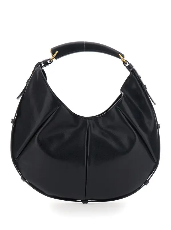 Saint Laurent Mombasa' Handbag With Removable Top Handle In Leather For - Black