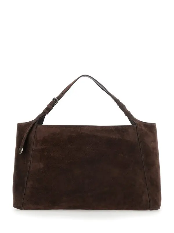Brunello Cucinelli Borsa Shopper Sartorial In Camoscio