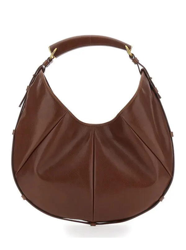 Saint Laurent Mombasa' Handbag With Removable Top Handle In Leather For - Brown