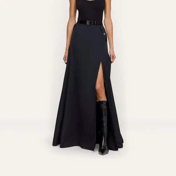 L'Agence Sylas Nylon Skirt
