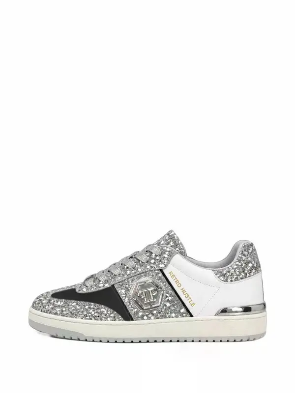 Philipp Plein Sneakers Retro Hustle Mix Glitter