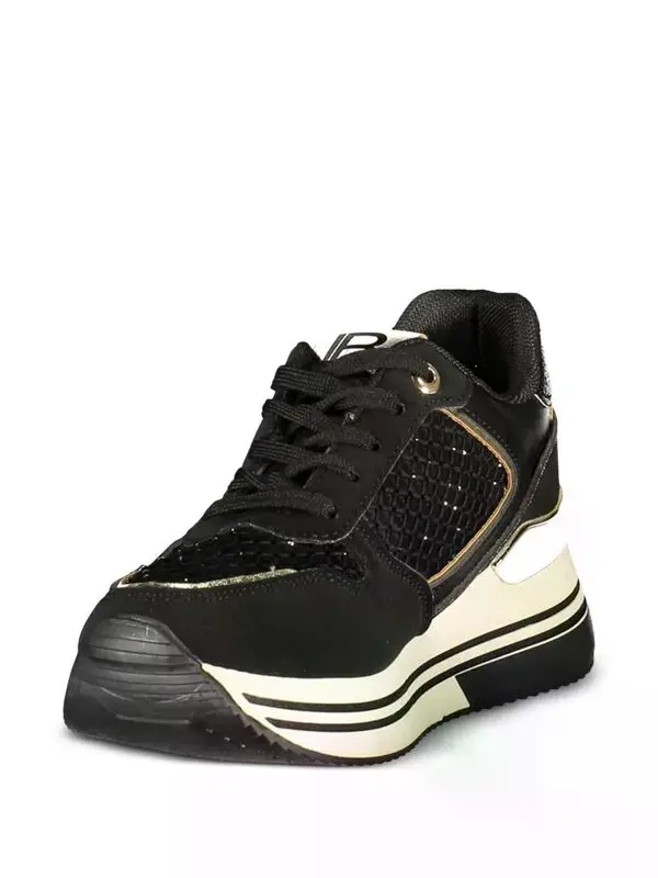LAURA BIAGIOTTI Embellished Wedge Sneakers