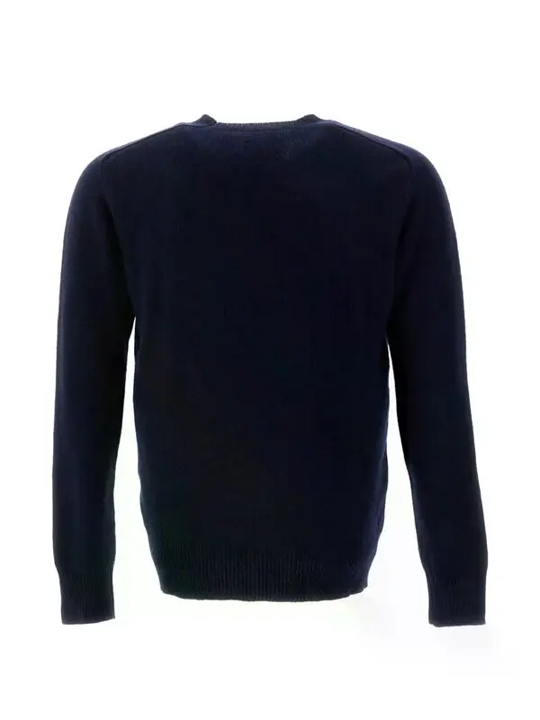 CUSTOMER LOVERS Crew-neck Ribbed-trim Sweater