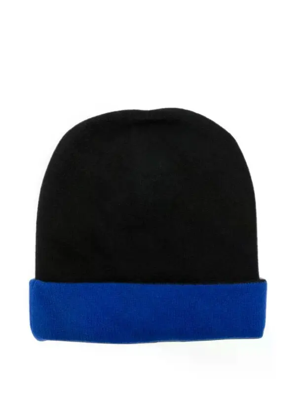 Frenckenberger Eye-motif Intarsia-knit Beanie Hat