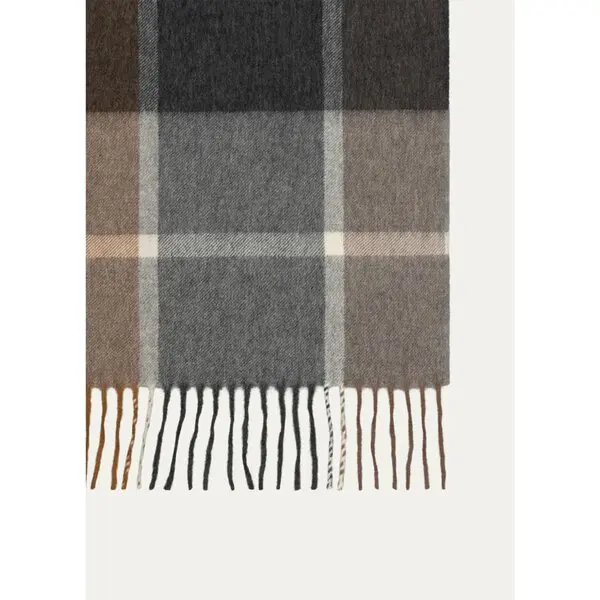 BEGG X CO Arran Edgar Cashmere Plaid Scarf