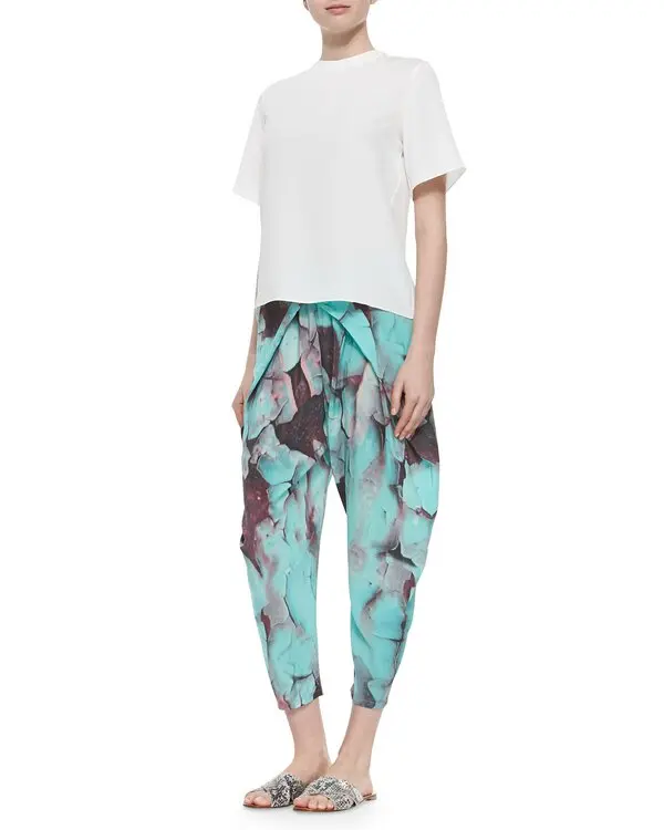 Veronica Beard Renzo Crop Cigarette Pants