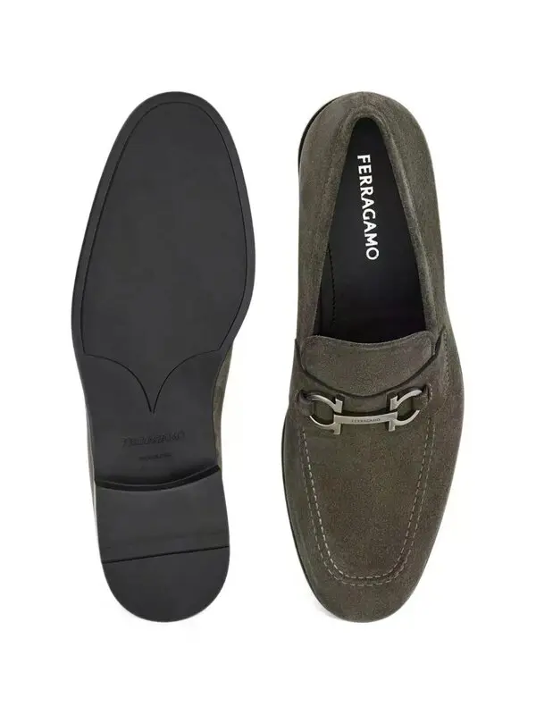 FERRAGAMO Moccasins With Gancini Ornament