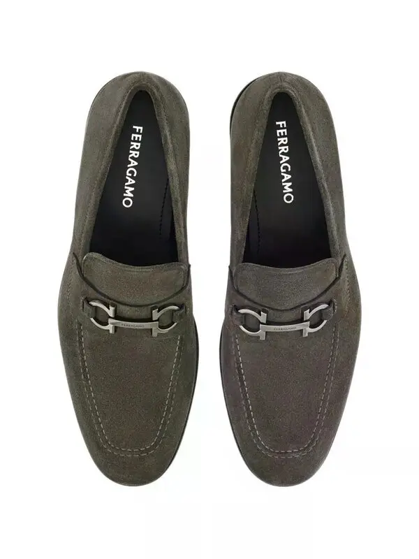 FERRAGAMO Moccasins With Gancini Ornament