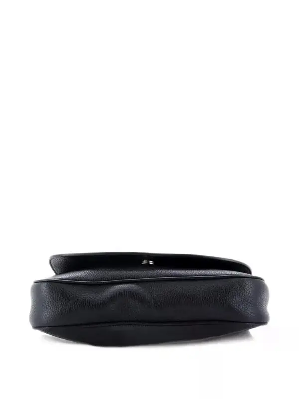 Gucci Soho Chain Leather Medium Crossbody Bag - Black