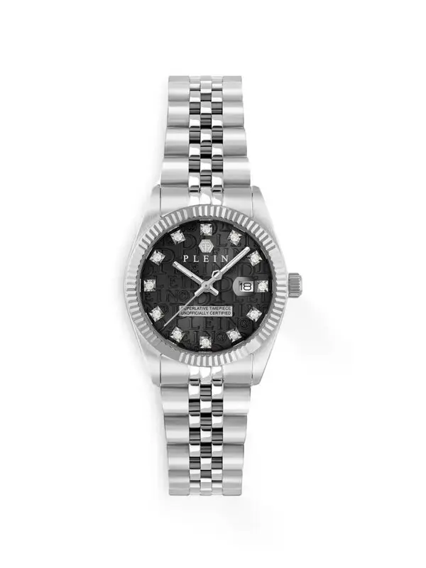 Philipp Plein Date Superlative 28mm Watch - Black