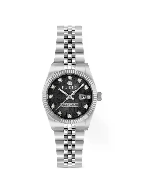 Philipp Plein Date Superlative 28mm Watch - Black