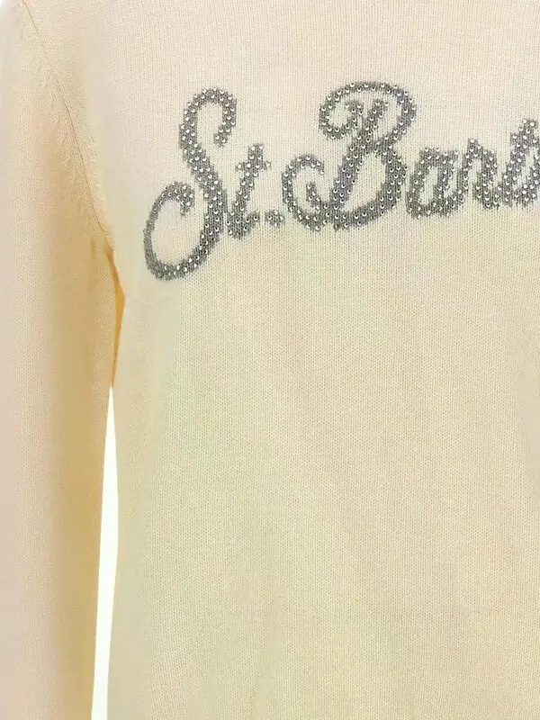 MC2 SAINT BARTH New Queen Rhinestone-embellished Sweater