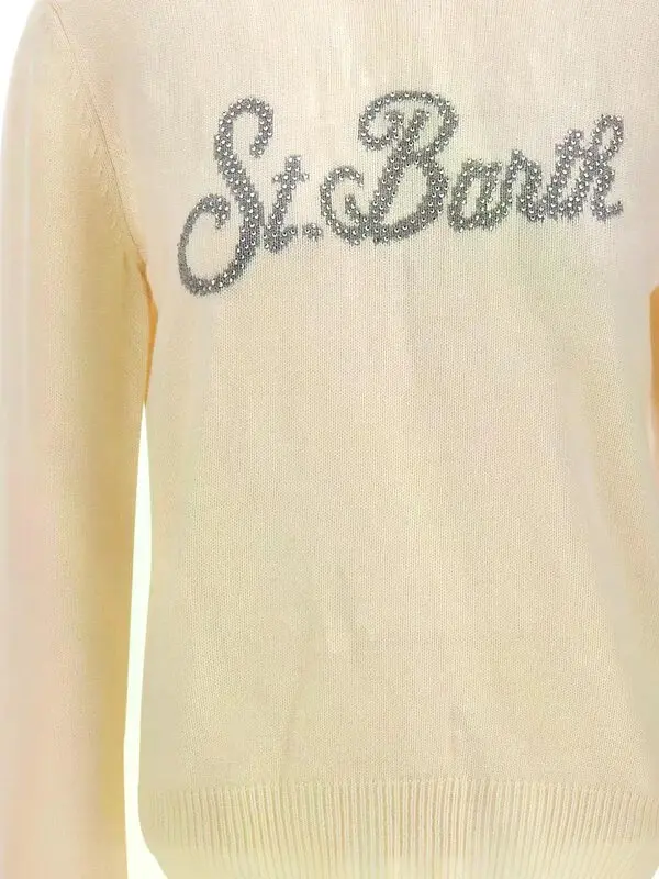 MC2 SAINT BARTH New Queen Rhinestone-embellished Sweater