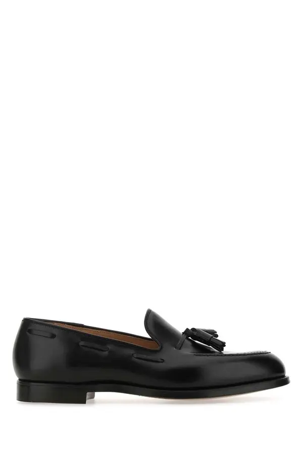 Crockett & Jones Cavendish 2 Leather Loafers - Black