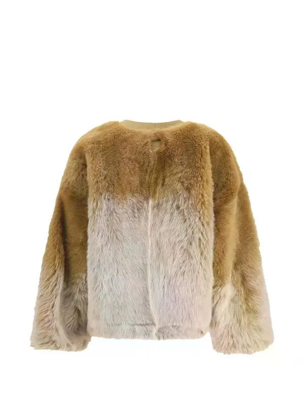 Loewe Cardigan In Shearling