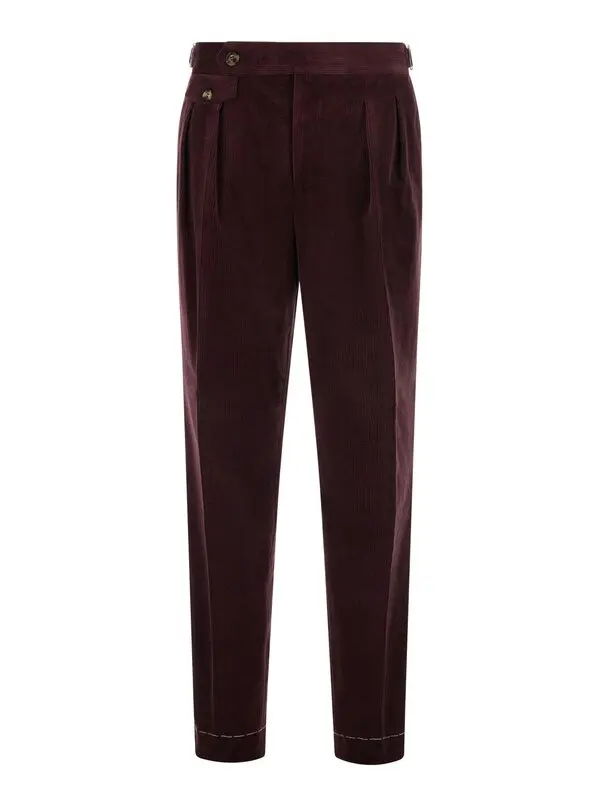 Brunello Cucinelli Pal Pantalone Uomo Leis - Multicolor