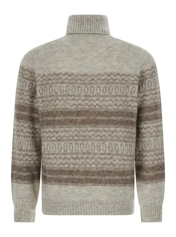 Brunello Cucinelli Magliacolloaltonordicjacquard