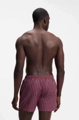 BOSS Printed Swim Trunks