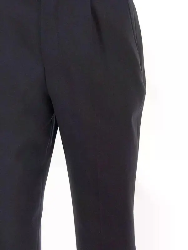 BOSS H-perin Pleated Straight-leg Trousers