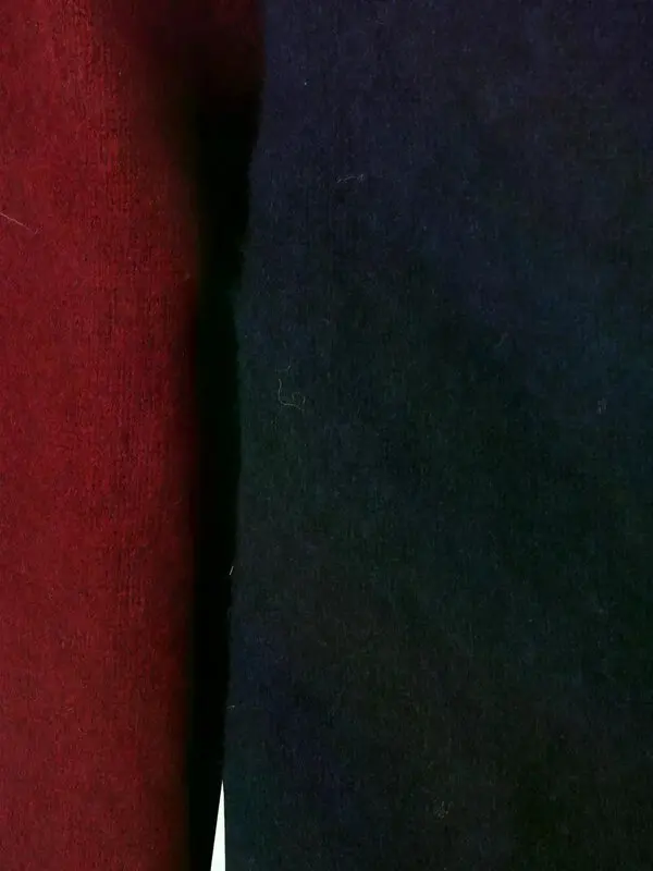 Barbour Scottish-made Colourblock Wool Crew Neck Jumper