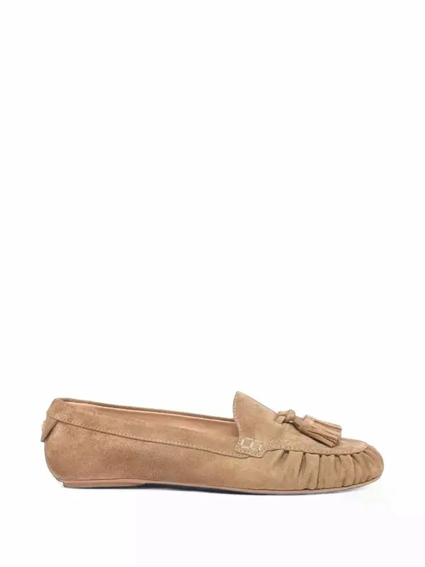 GIANVITO ROSSI Thèa Ballet Flats - Neutrals