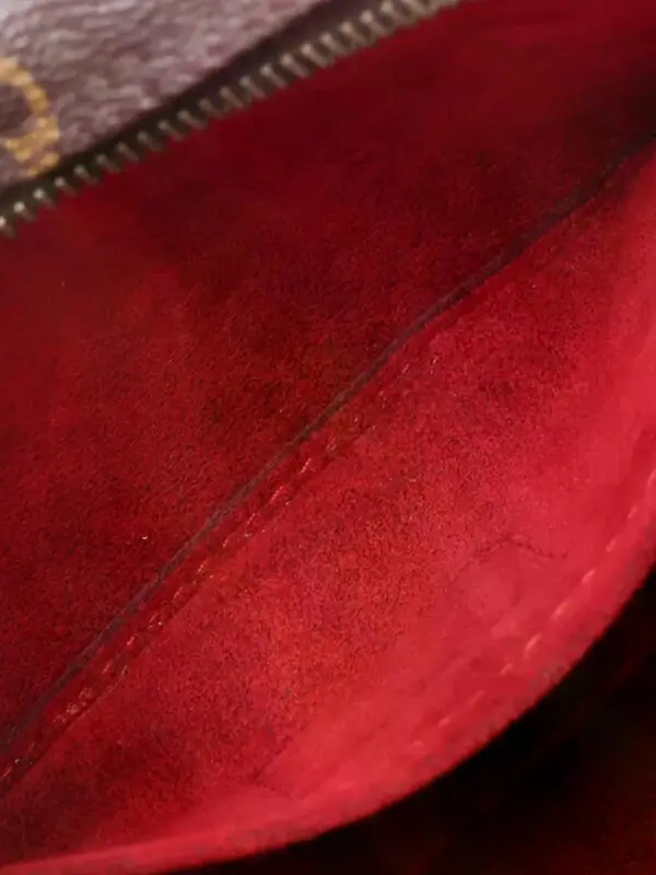 LOUIS VUITTON 2003 Monogram Croissant Pm Hobo Bag