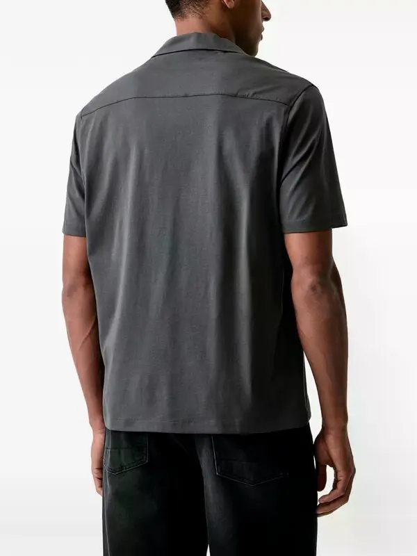 ALLSAINTS Hudson Short-sleeve Shirt - Grey
