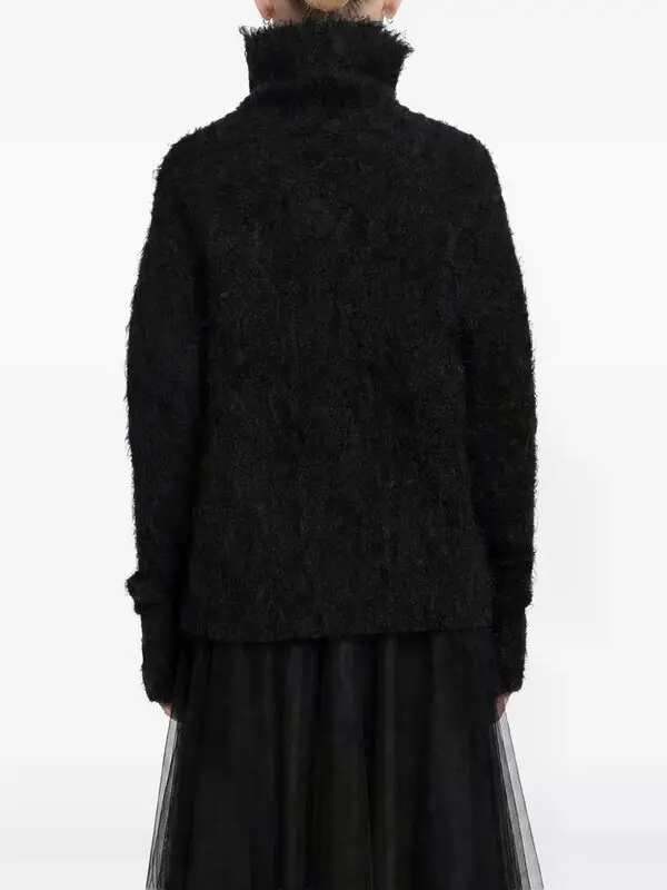MARC LE BIHAN Fluffy Mohair-blend Sweater