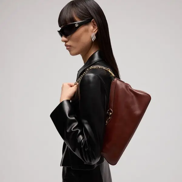 Gucci Starlet Medium Shoulder Bag Leather