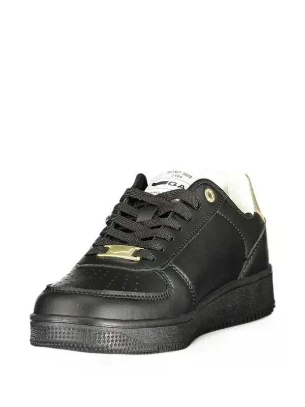 GAS Logo-plaque Panelled Sneakers