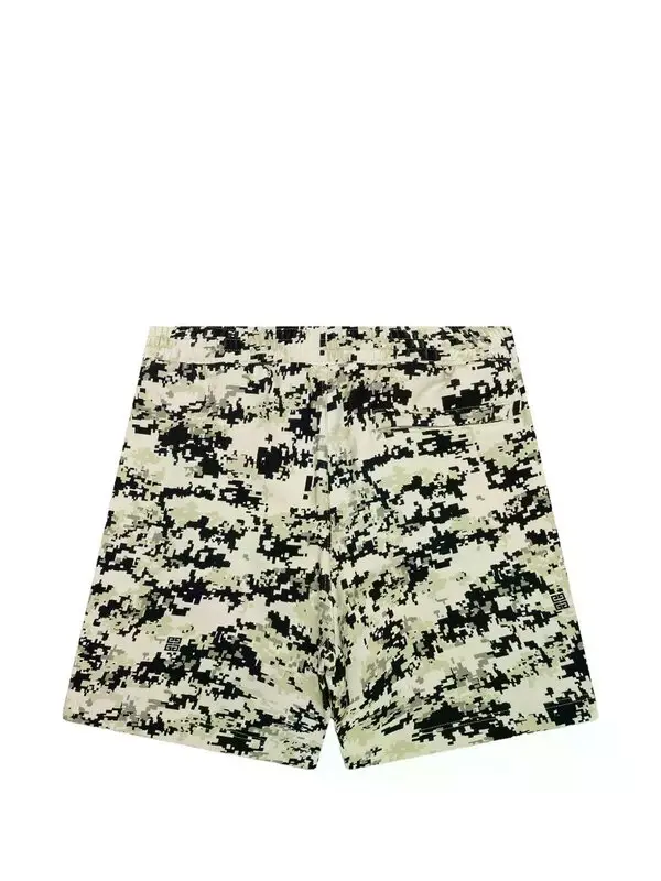 Givenchy Pixelated-camo Shorts