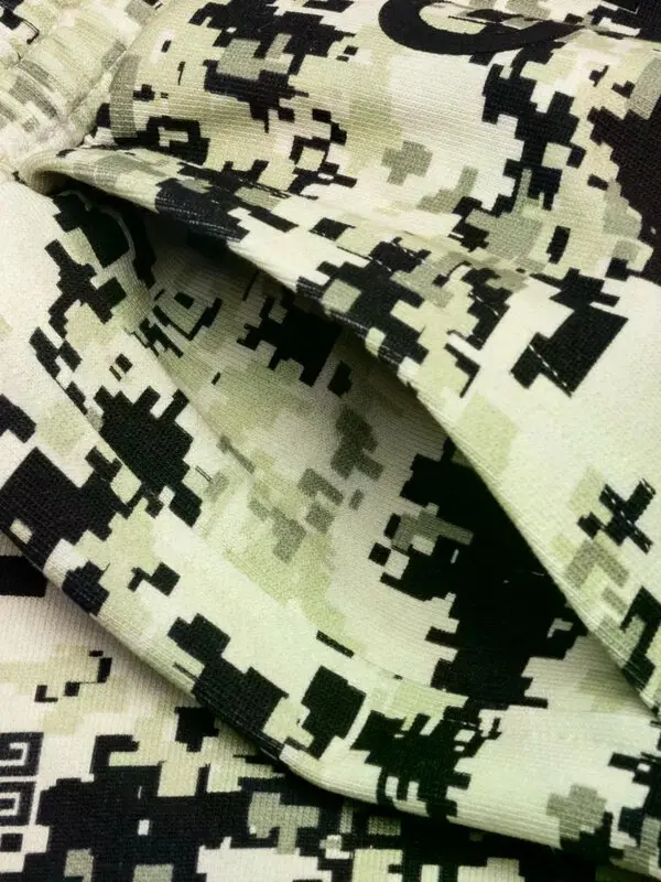 Givenchy Pixelated-camo Shorts