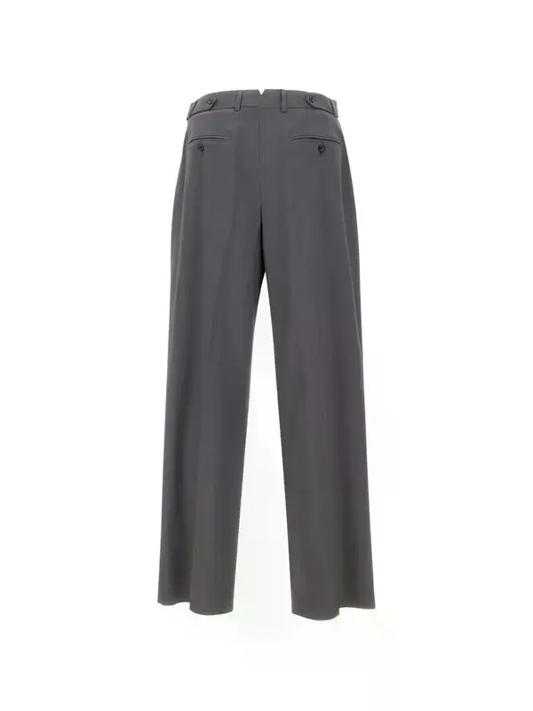 Emporio Armani Pleated-design Trousers