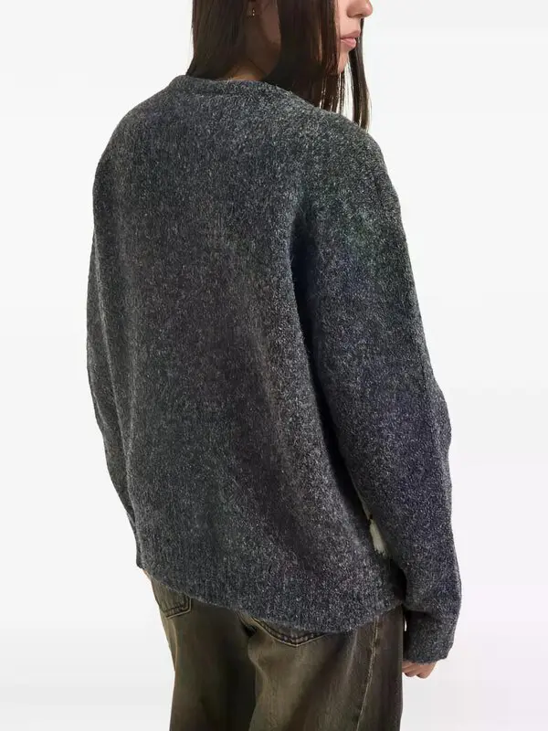 SEMICOUTURE Argyle-knit Sweater - Grey