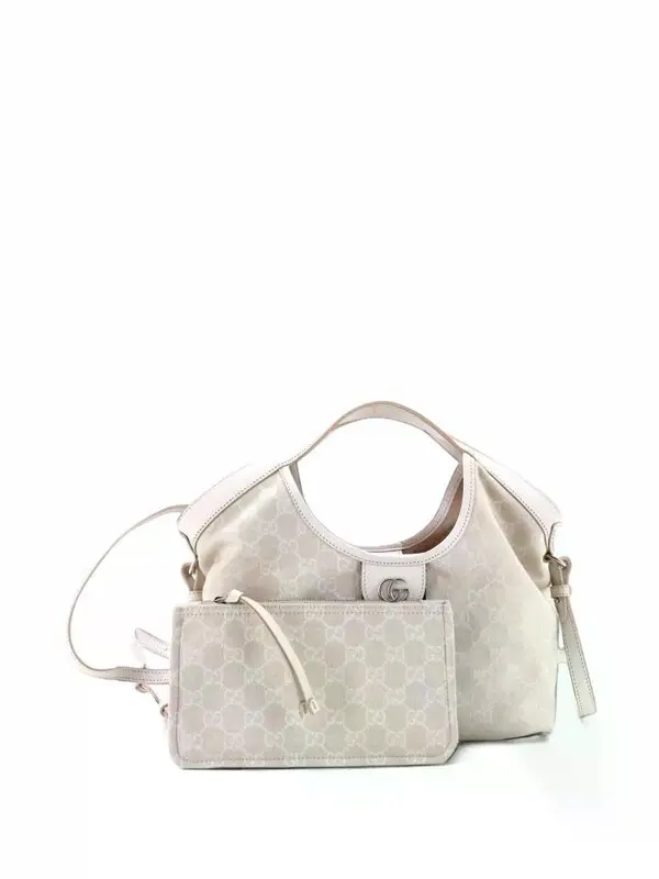 Gucci Giglio Gg Canvas Small Tote Bag