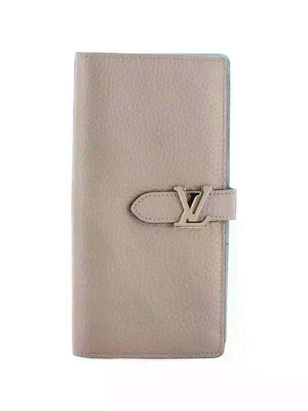 LOUIS VUITTON Capucines Vertical Wallet Leather Small Wallets - Neutrals