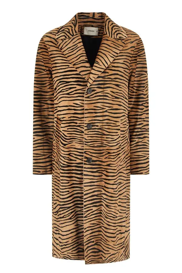 Fendi Clothing Coats - Multicolor